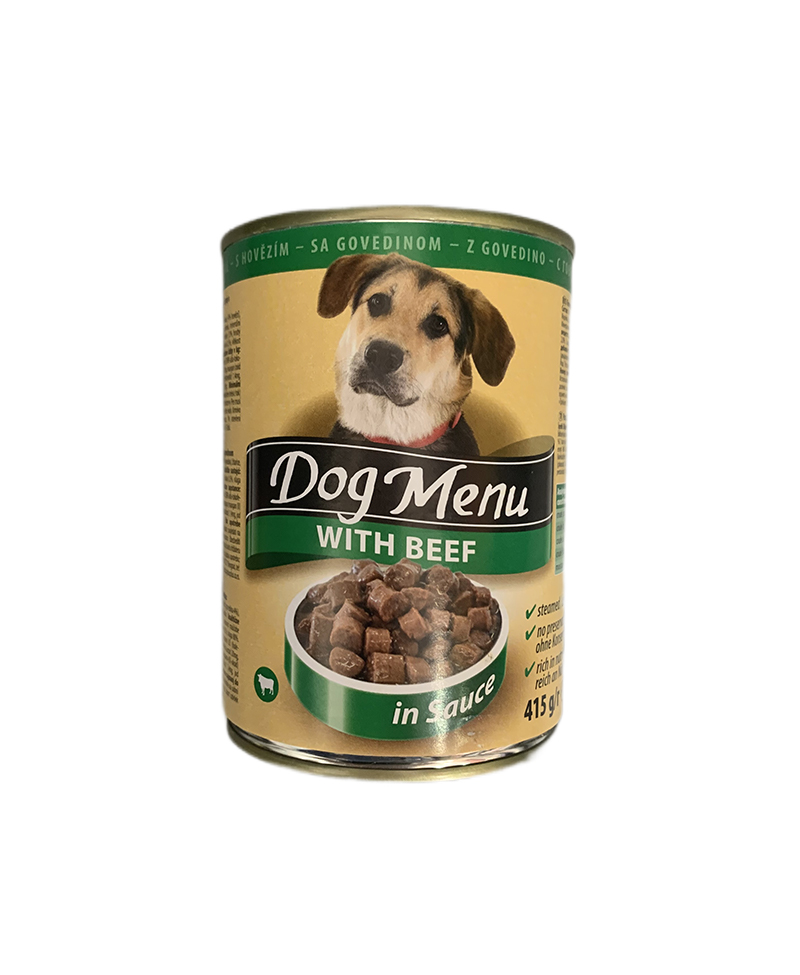 Dog Menu Μοσχάρι 415gr - Pet Wild Store