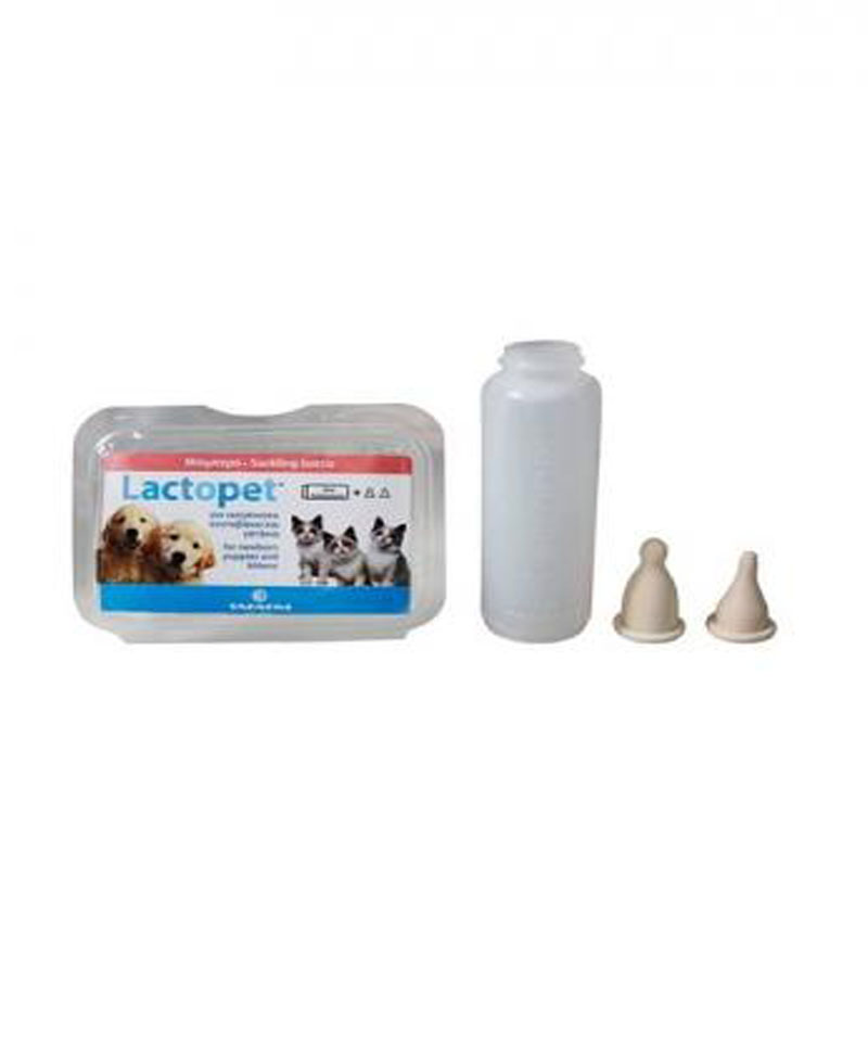 Lactopet Set 2 Θηλές & 1 Μπιμπερό 50ml - Pet Wild Store