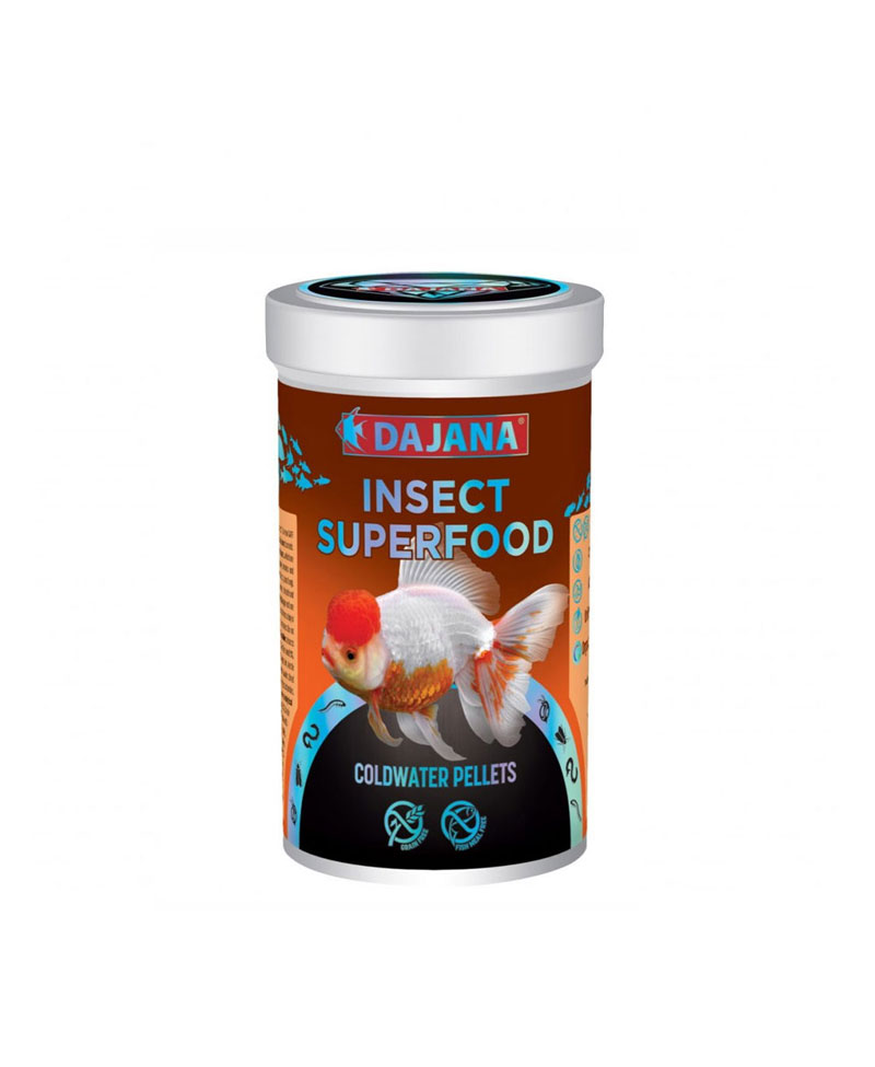 Dajana Insect Super Food Cold Water Pellets Βασική Τροφή για Χρυσόψαρα ...