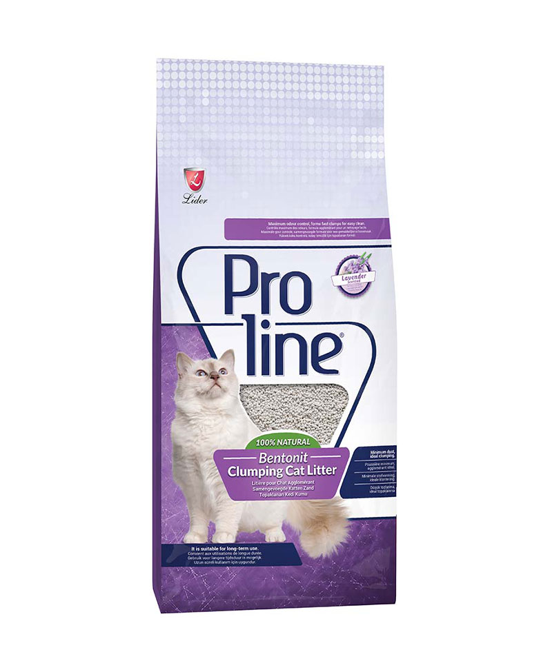 Proline Cat Litter Bentonite Lavender 10L - Pet Wild Store