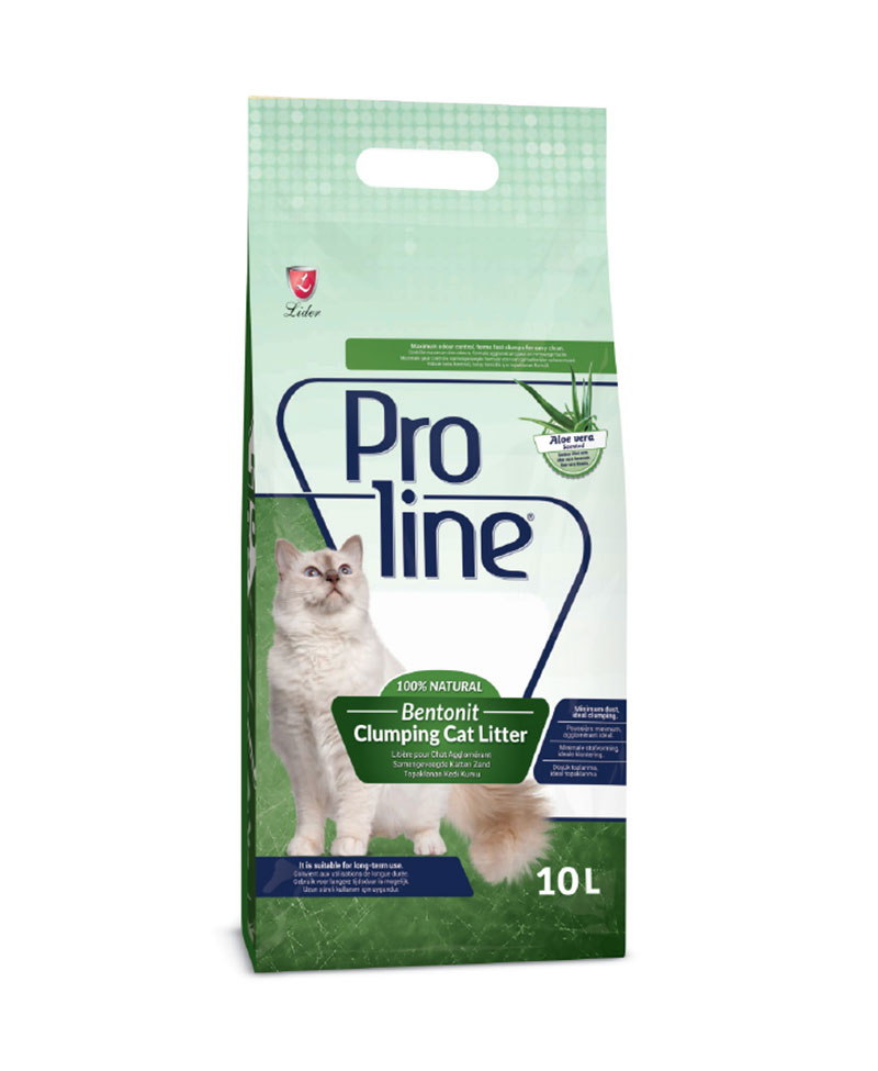 Proline Cat Litter Bentonite Aloe Vera 10L - Pet Wild Store